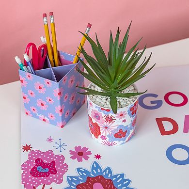 Packed Party Faux Desk Plant