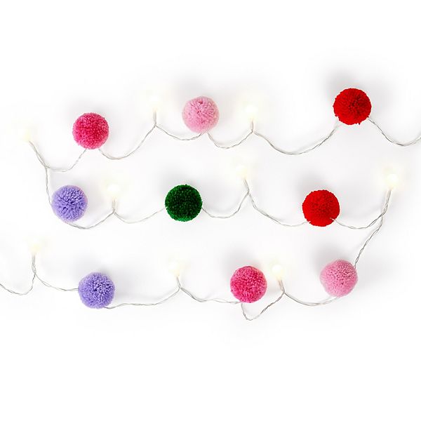 Packed Party Pom Pom String Lights