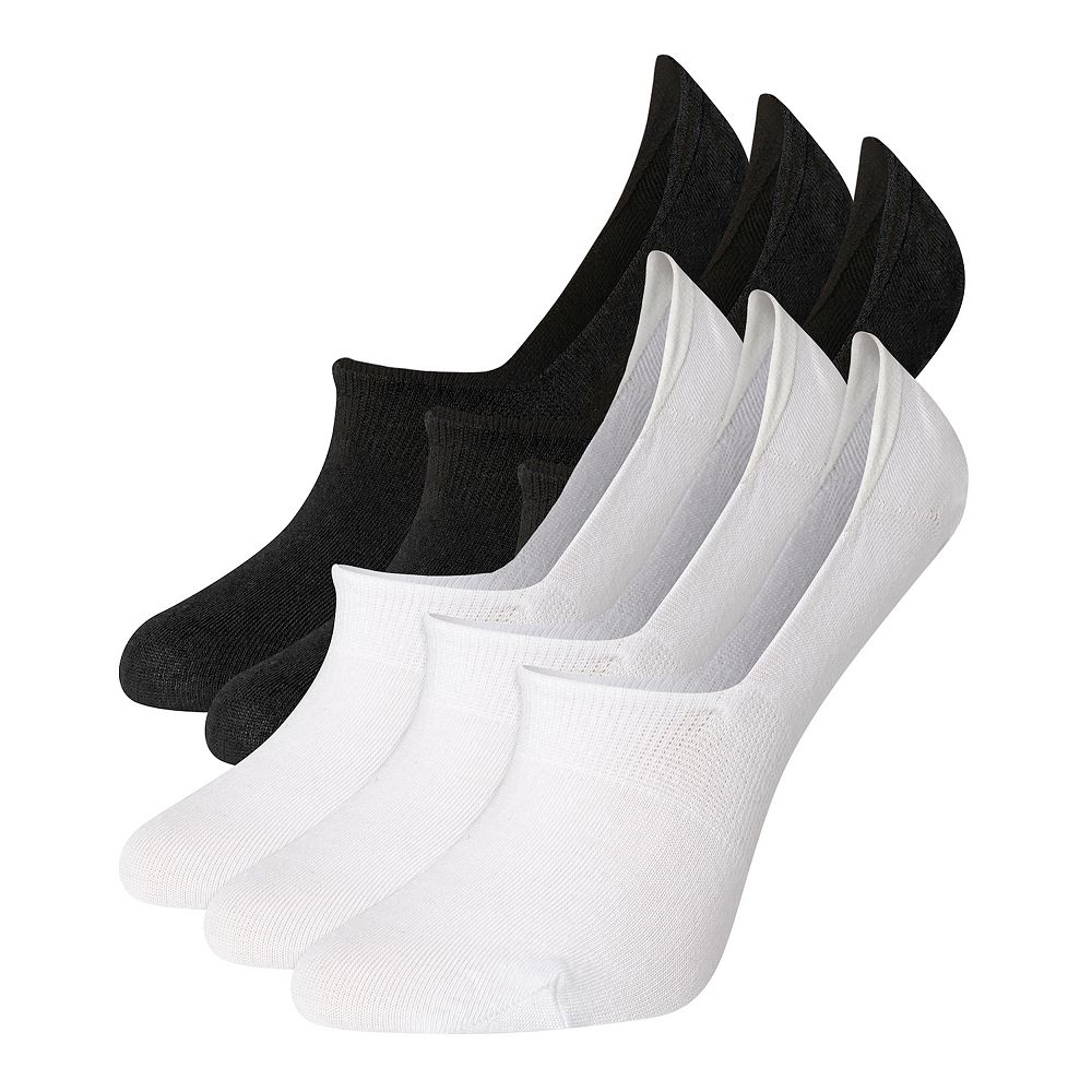 Women's Hanes® 6 Pairs Ultimate Moisture Wicking Liner Socks - HWUBL6