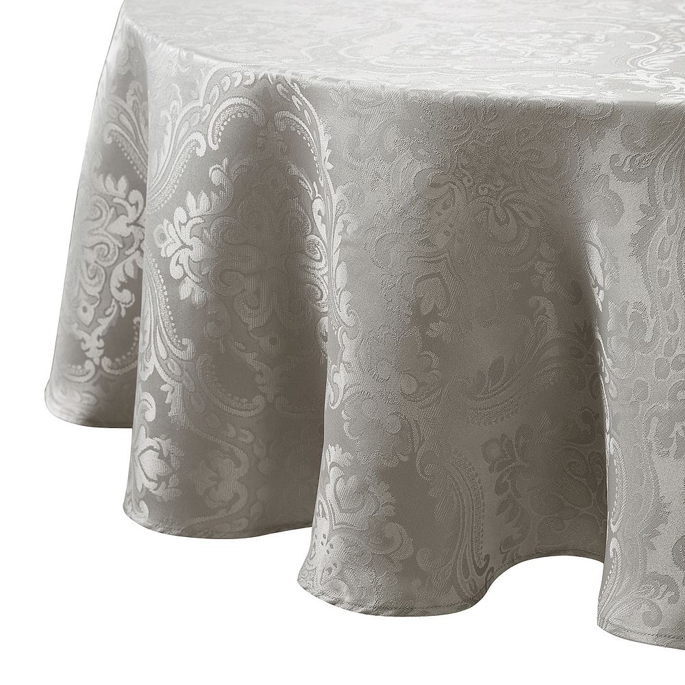 Elrene Home Fashions Caiden Elegance Damask Round Tablecloth