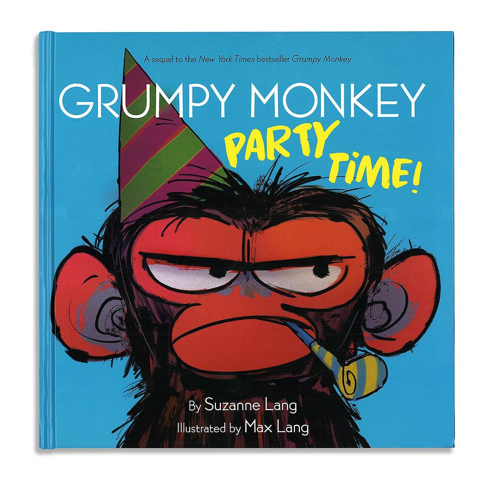 Kohl's Cares® Grumpy Monkey Party Time! by Suzanne Lang Hardcover Book