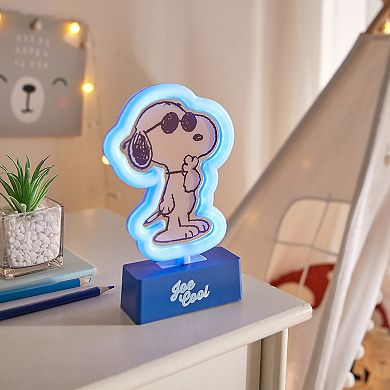 Peanuts Snoopy Joe Cool LED Mini Neon Night Light
