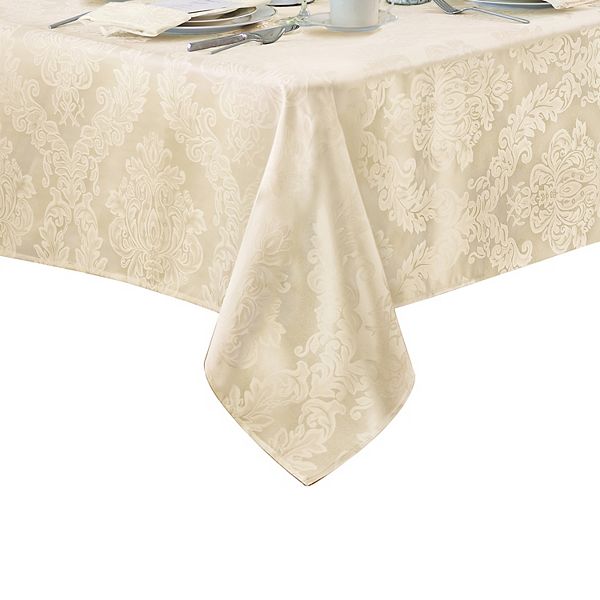 Elrene Home Fashions Barcelona Jacquard Damask Rectangle Tablecloth