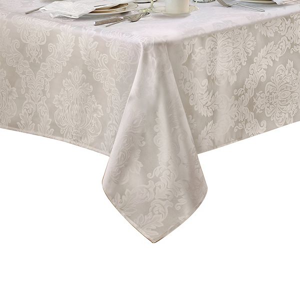 Elrene Home Fashions Barcelona Jacquard Damask Rectangle Tablecloth