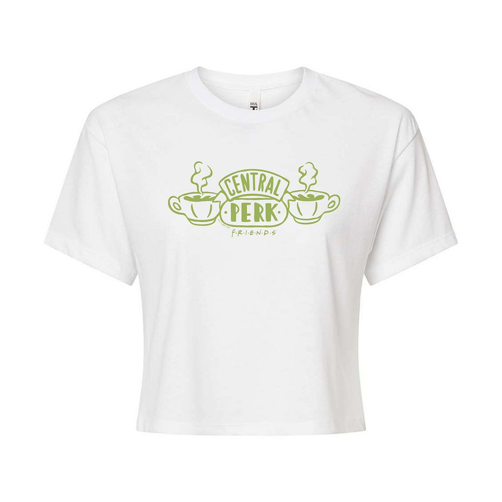 Juniors' Friends Central Perk Cropped Tee