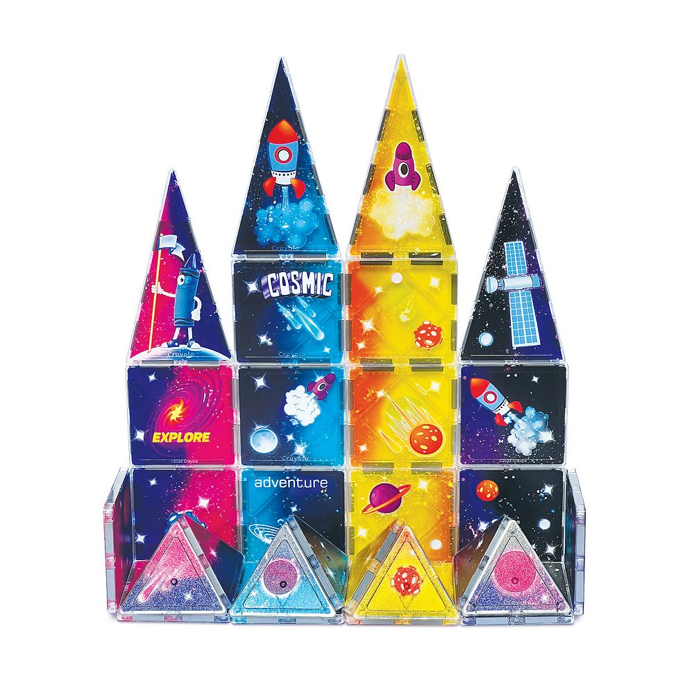 Crayola Cosmic Tiles 24-Piece Playset