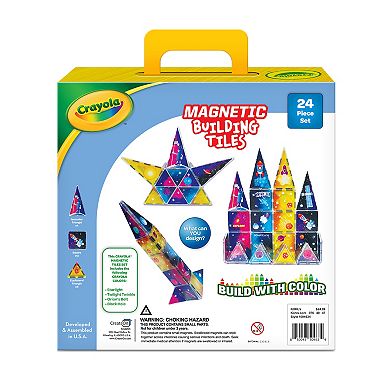Crayola Cosmic Tiles 24-Piece Playset