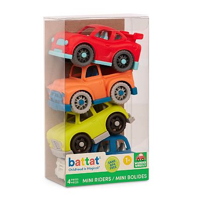 Battat Mini Riders Miniature Toy Vehicles 4-pc. Set