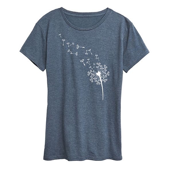 Women's Dandelion Seeds Graphic Tee
