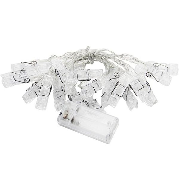 Twinkle Star 10 Ft 20 Led Photo Clips String Lights