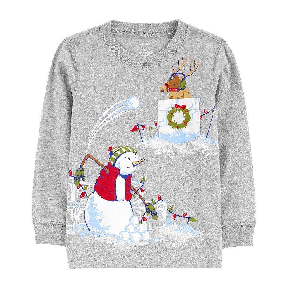 Toddler Boy Carter's Christmas Graphic Tee