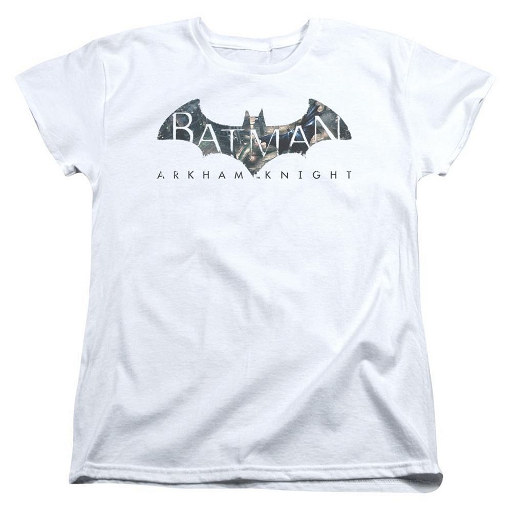 Batman Arkham Knight Descending Logo Short Sleeve Womens T-shirt