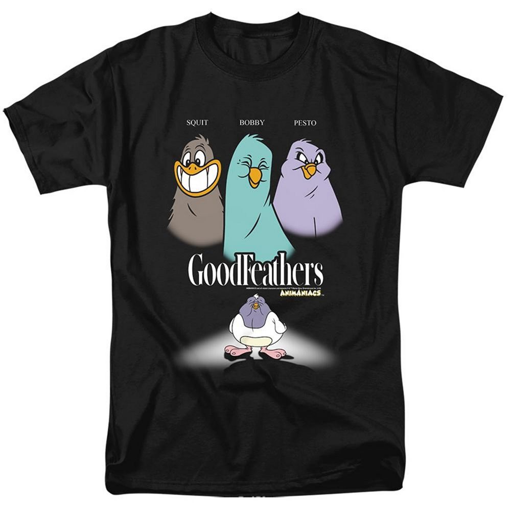 Animaniacs Goodfeathers Short Sleeve Adult T-shirt
