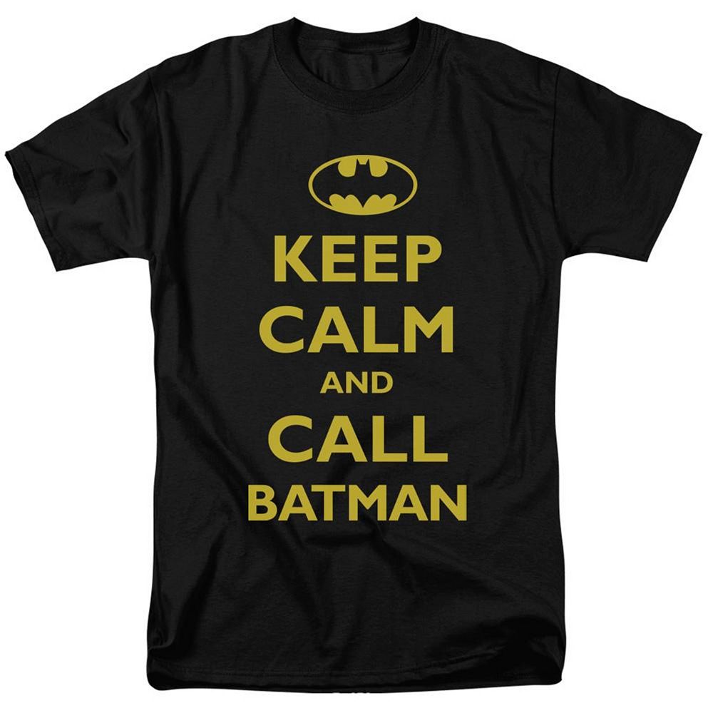 Batman Call Batman Short Sleeve Adult T-shirt