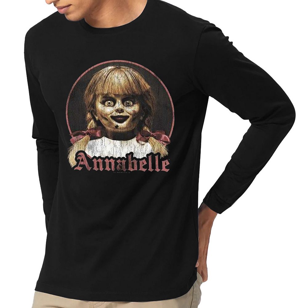 Annabelle Annabelle Portrait Long Sleeve Adult T-shirt