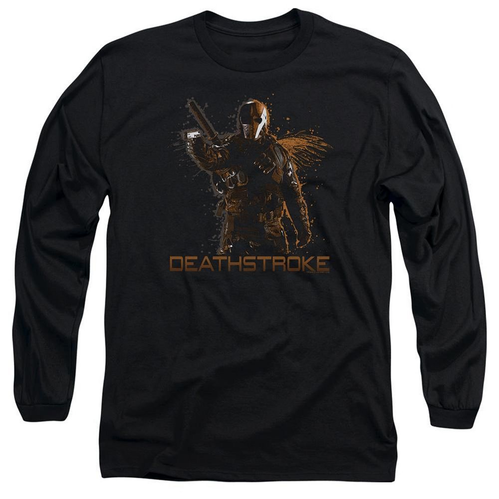 Arrow Deathstroke Long Sleeve Adult T-shirt
