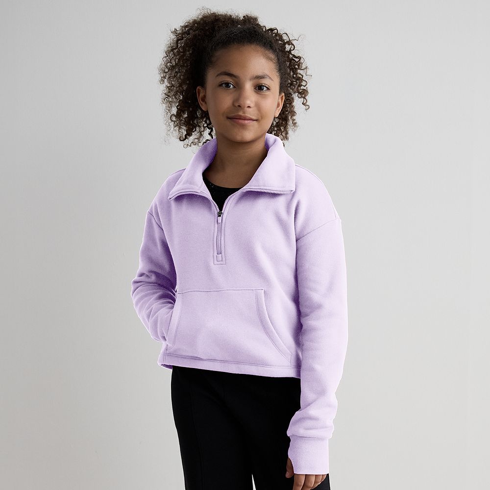Girls 7-20 Tek Gear® Ultra Soft Fleece Half-Zip Fleece Pullover in ...