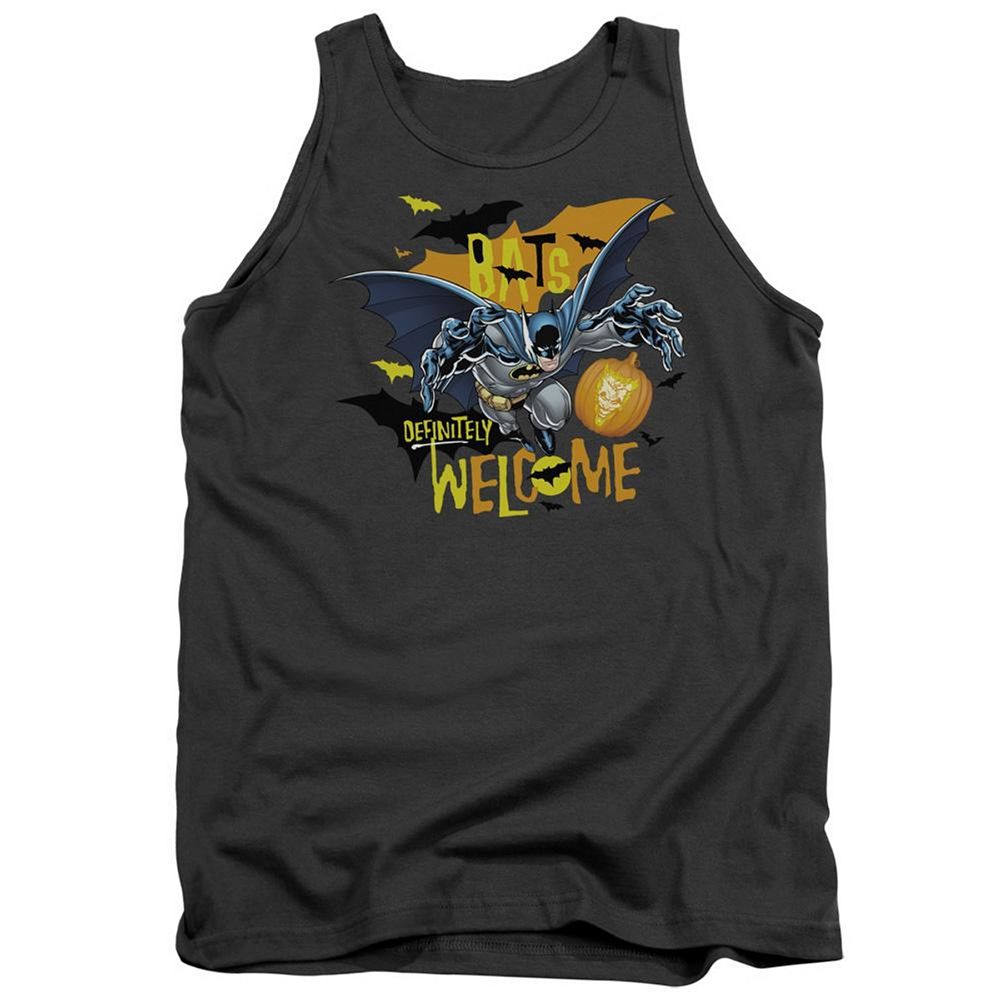 Batman Bats Welcome Adult Tank Top