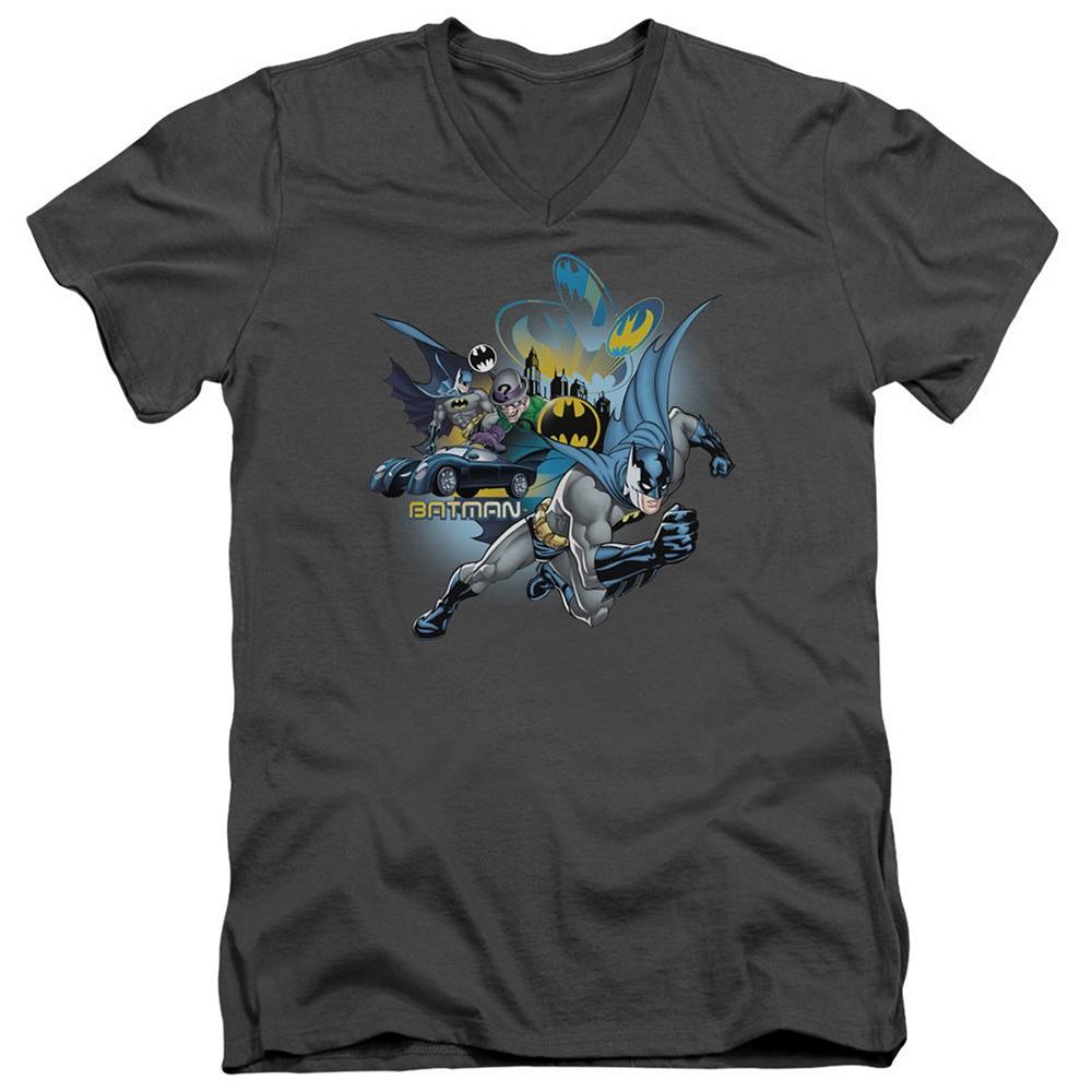 Batman Call Of Duty Short Sleeve Adult V Neck T-shirt