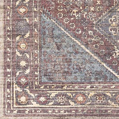 Milan Traditional Washable Area Rug