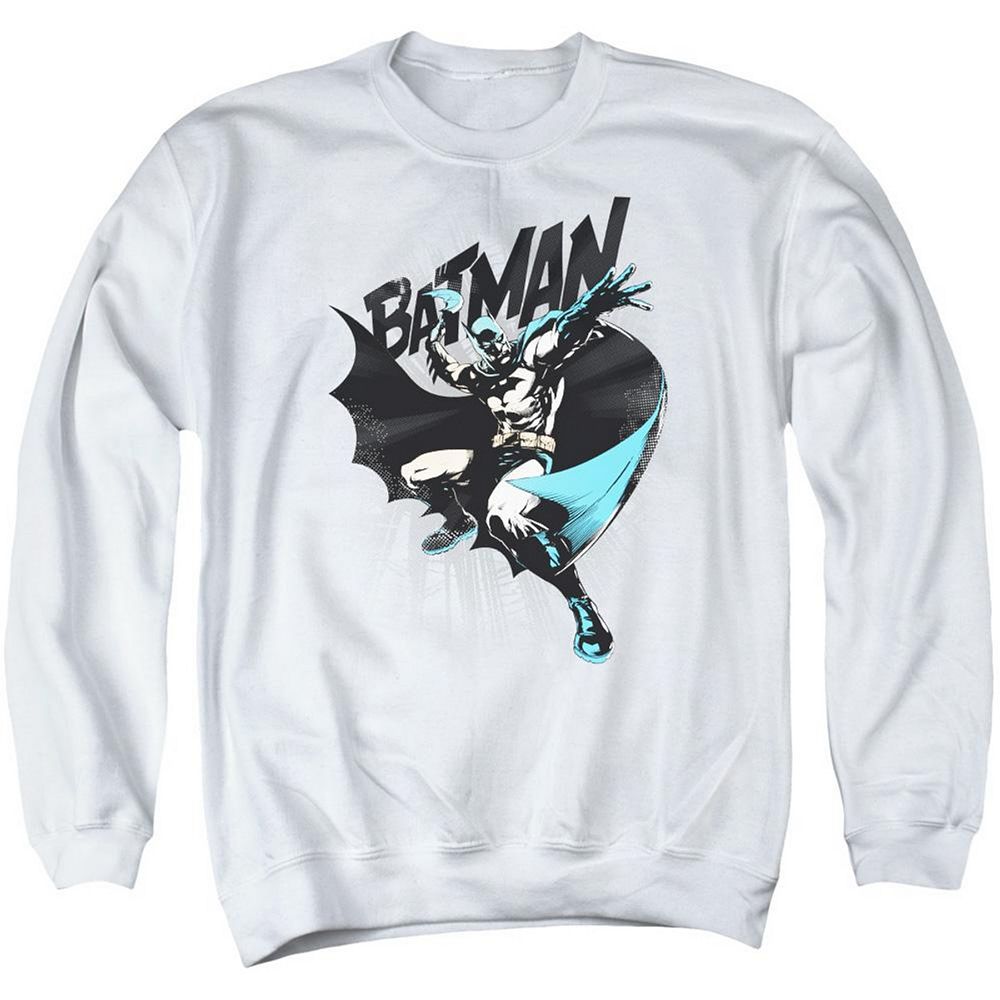 Batman Batarang Throw Adult Crewneck Sweatshirt