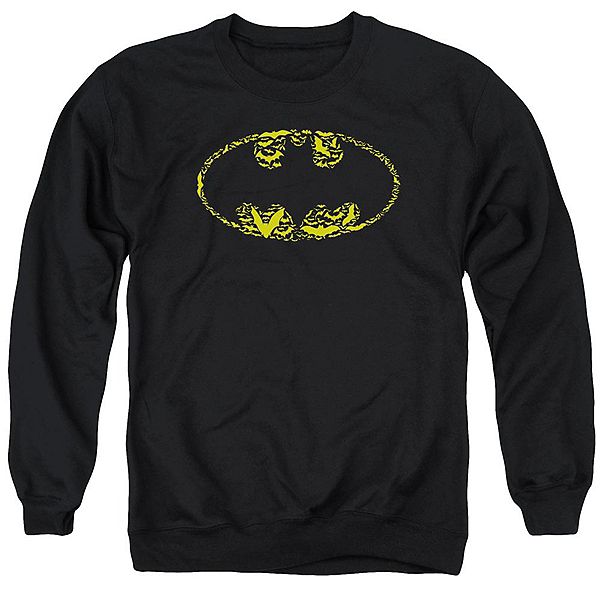 Batman Bats On Bats Adult Crewneck Sweatshirt