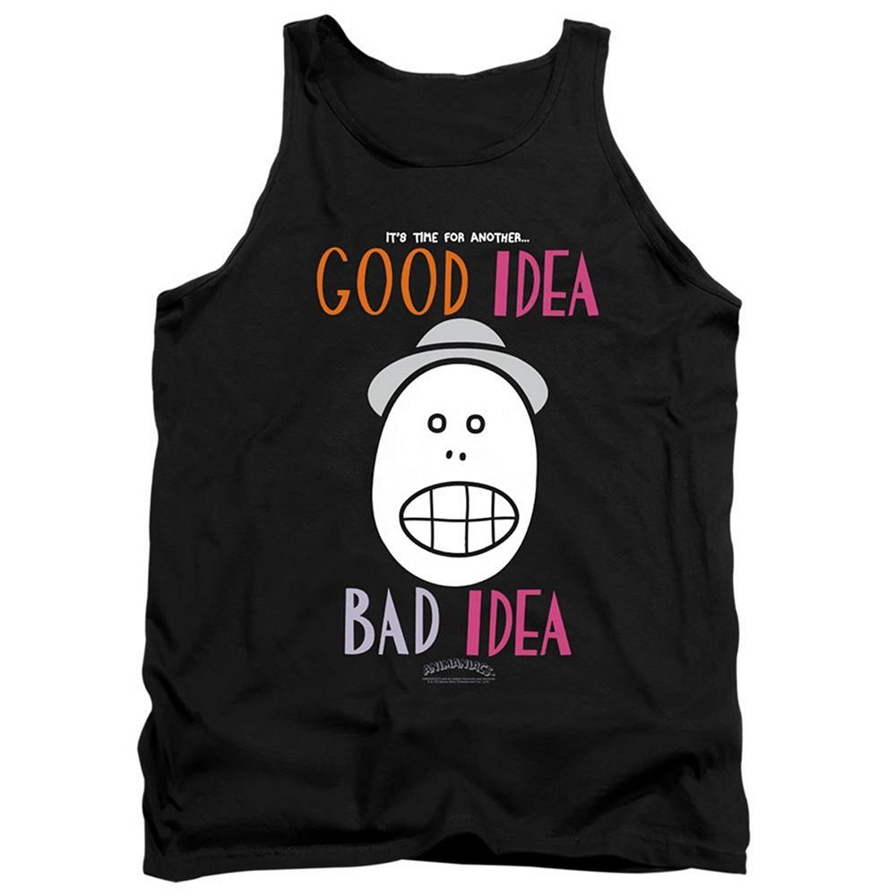 Animaniacs Good Idea Bad Idea Adult Tank Top