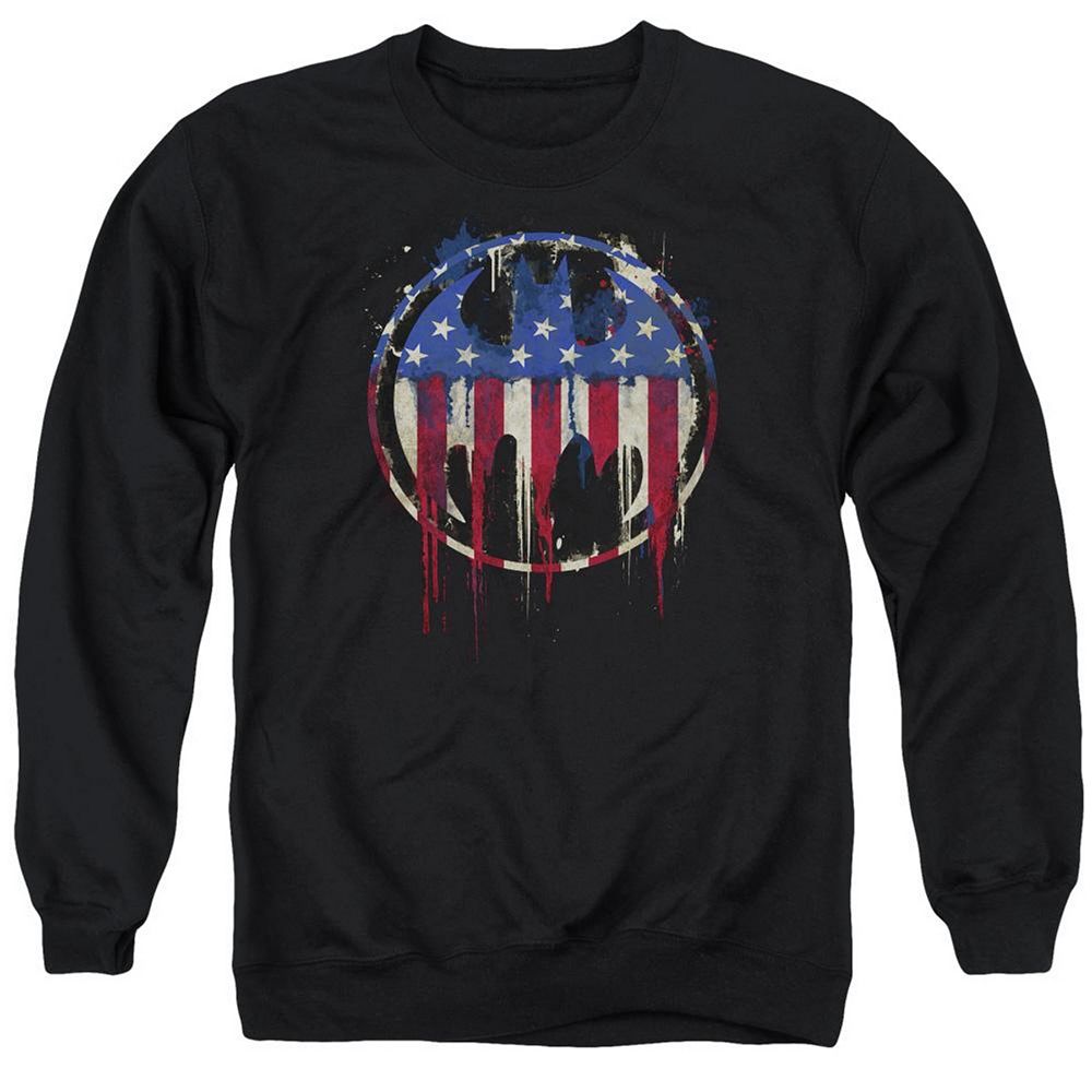 Batman Bleeding Signal Adult Crewneck Sweatshirt