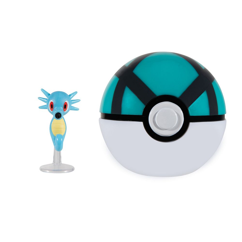 Pokemon Clip 'N' Go Horsea & Net Ball