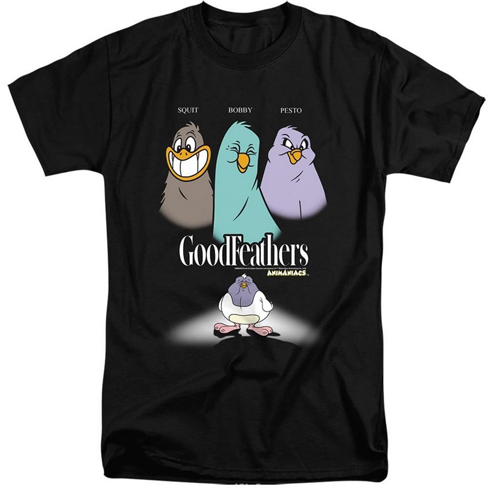 Animaniacs Goodfeathers Short Sleeve Adult Tall T-shirt