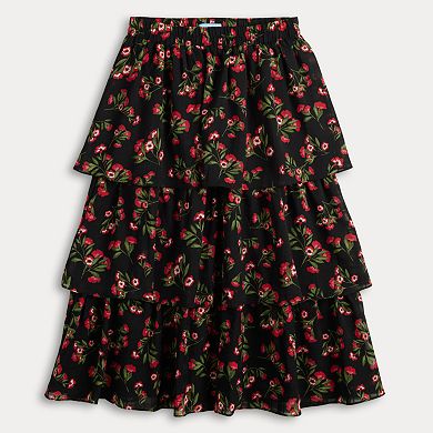 Women's DRAPER JAMES RSVP™ Tiered Ruffle Skirt