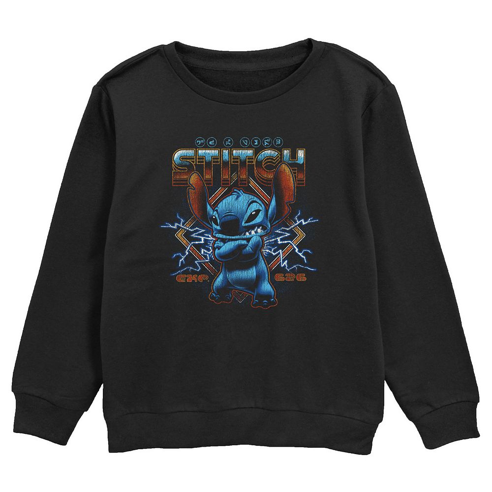 Boys Lilo & Stitch Rock Poster Stitch Graphic Fleece