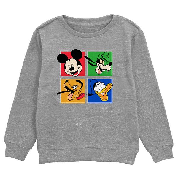 Boys Mickey Mouse And Friends Laughing Boxes Graphic Fleece