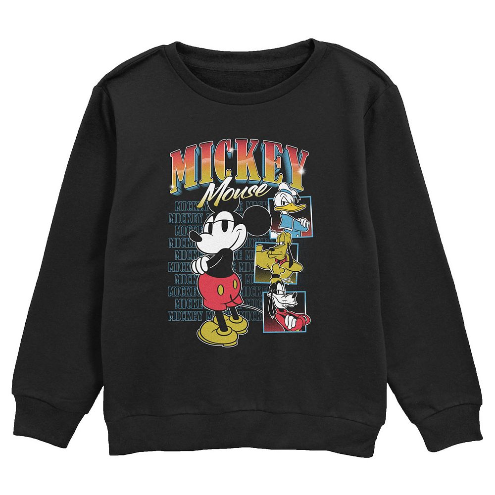 Boys Mickey Mouse Cheeky Look Graphic Fleece