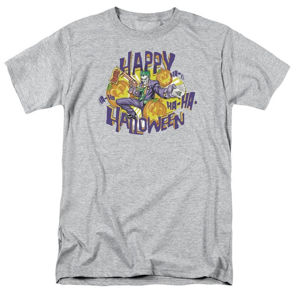 Batman Ha Ha Halloween Short Sleeve Adult T-shirt