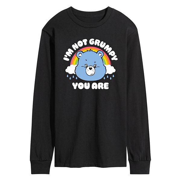 Men's Care Bears I'm Not Grumpy Long Sleeve