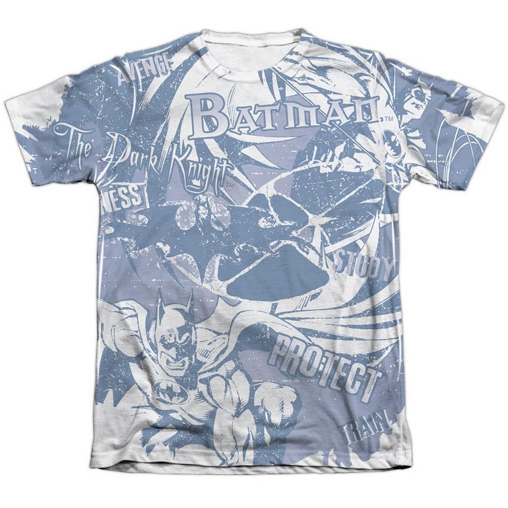 Batman Dark Protector Adult 65/35 Poly/cotton Short Sleeve T-shirt