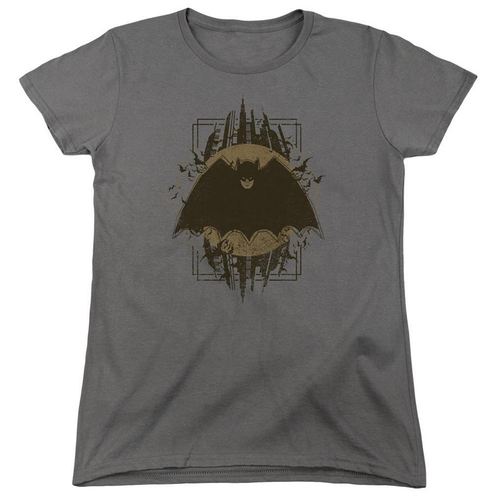 Batman Crest Short Sleeve Womens T-shirt