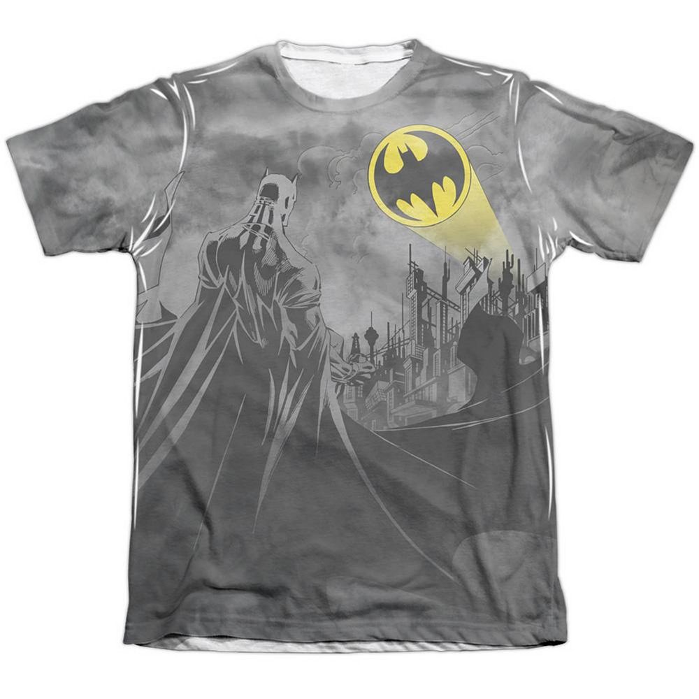 Batman Heed The Call Adult 65/35 Poly/cotton Short Sleeve T-shirt