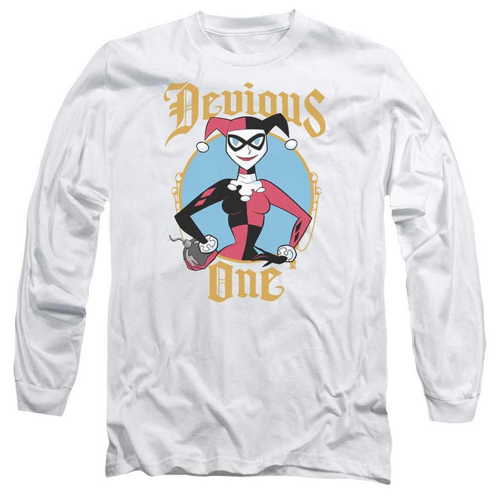 Batman Devious One Long Sleeve Adult T-shirt