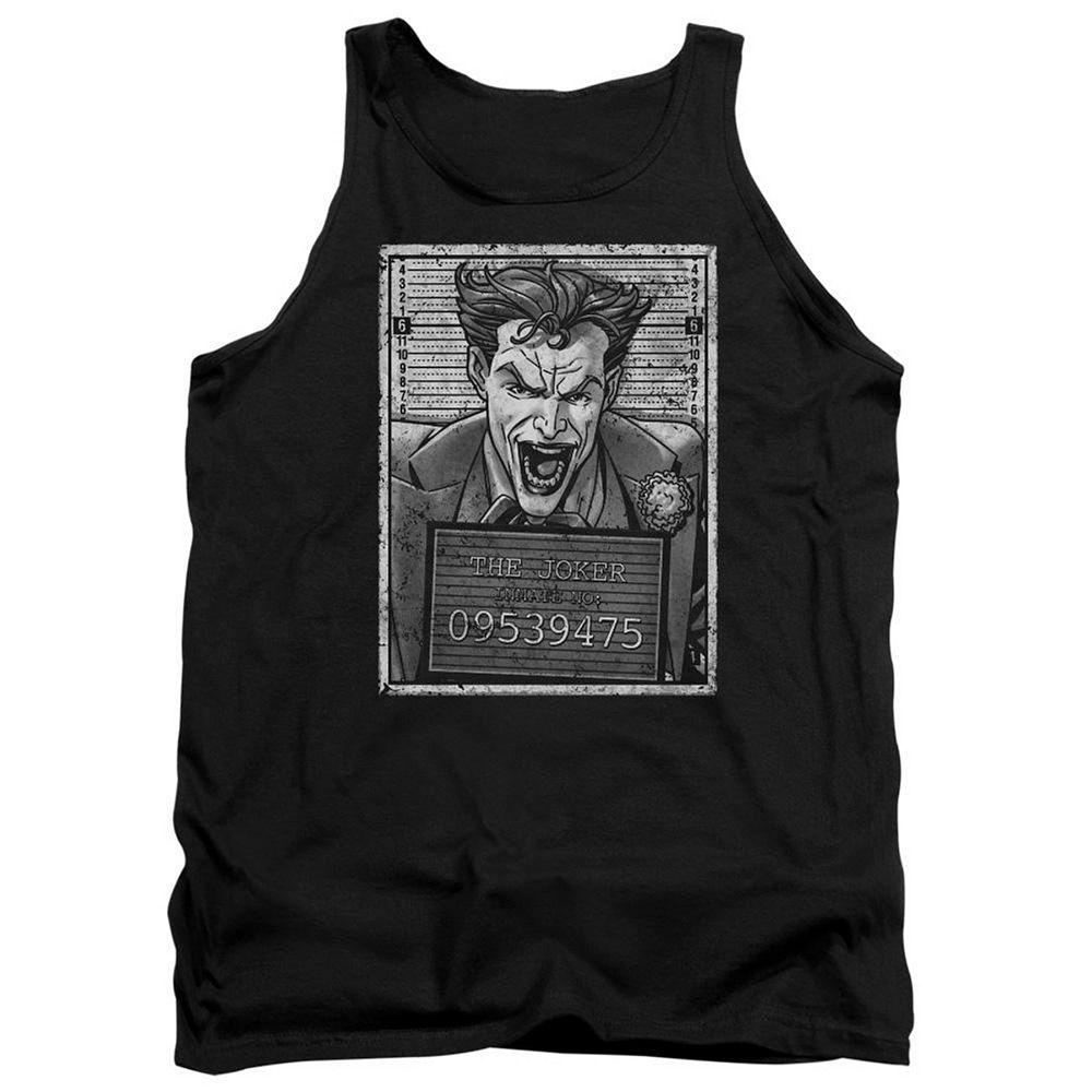 Batman Joker Inmate Adult Tank Top