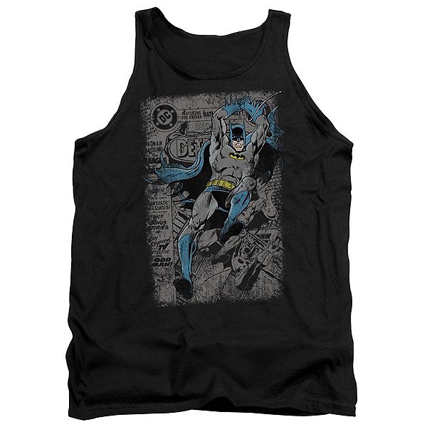Batman Detective 487 Distress Adult Tank Top