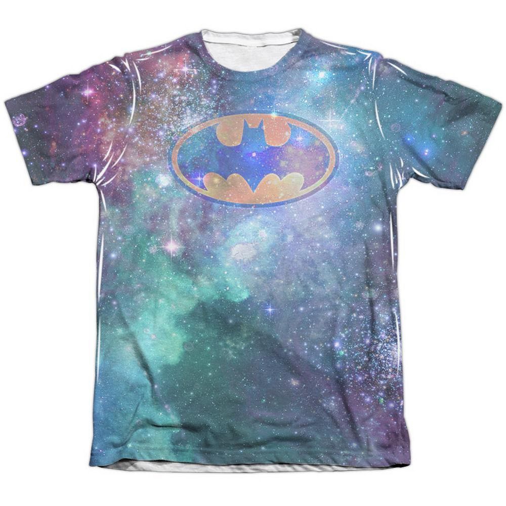 Batman Galaxy Symbol Sleeve T-shirt