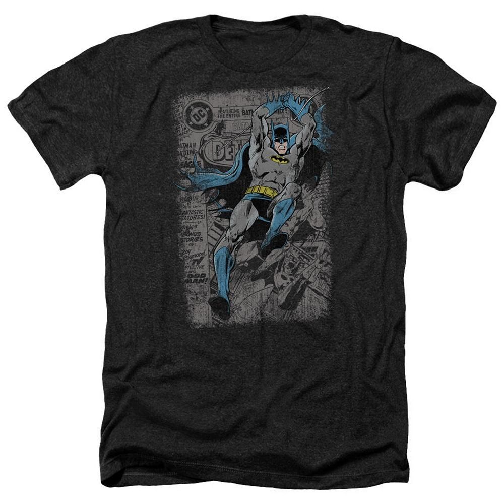 Batman Detective 487 Distress Adult Heather T-shirt
