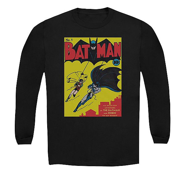 Batman First Long Sleeve Adult T-shirt