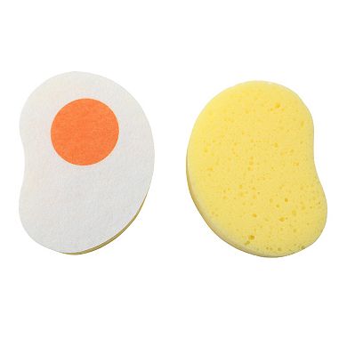 Quirky Kitchen 4-pk. Toast & Eggs Sponge