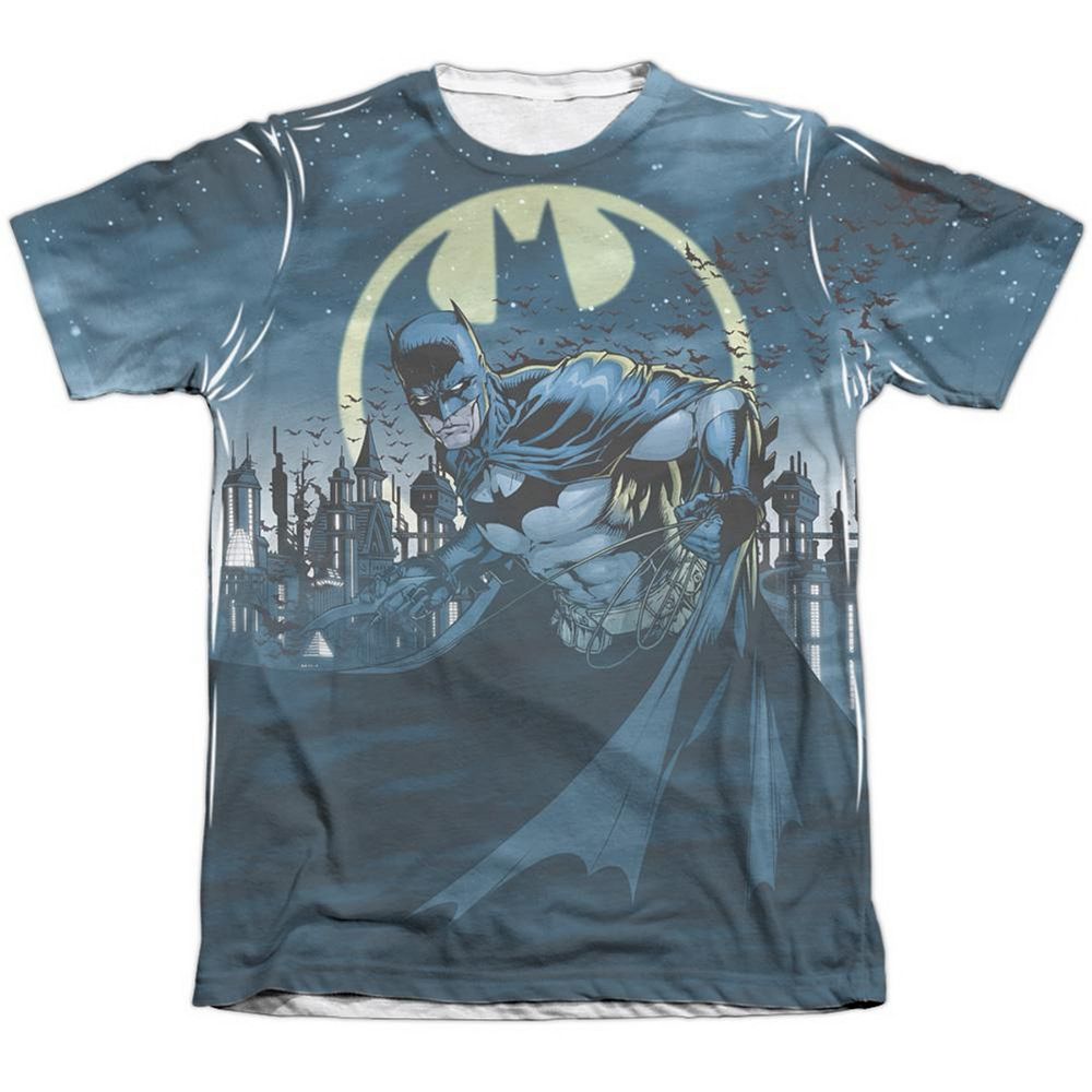 Batman Heed The Call Adult 65/35 Poly/cotton Short Sleeve T-shirt
