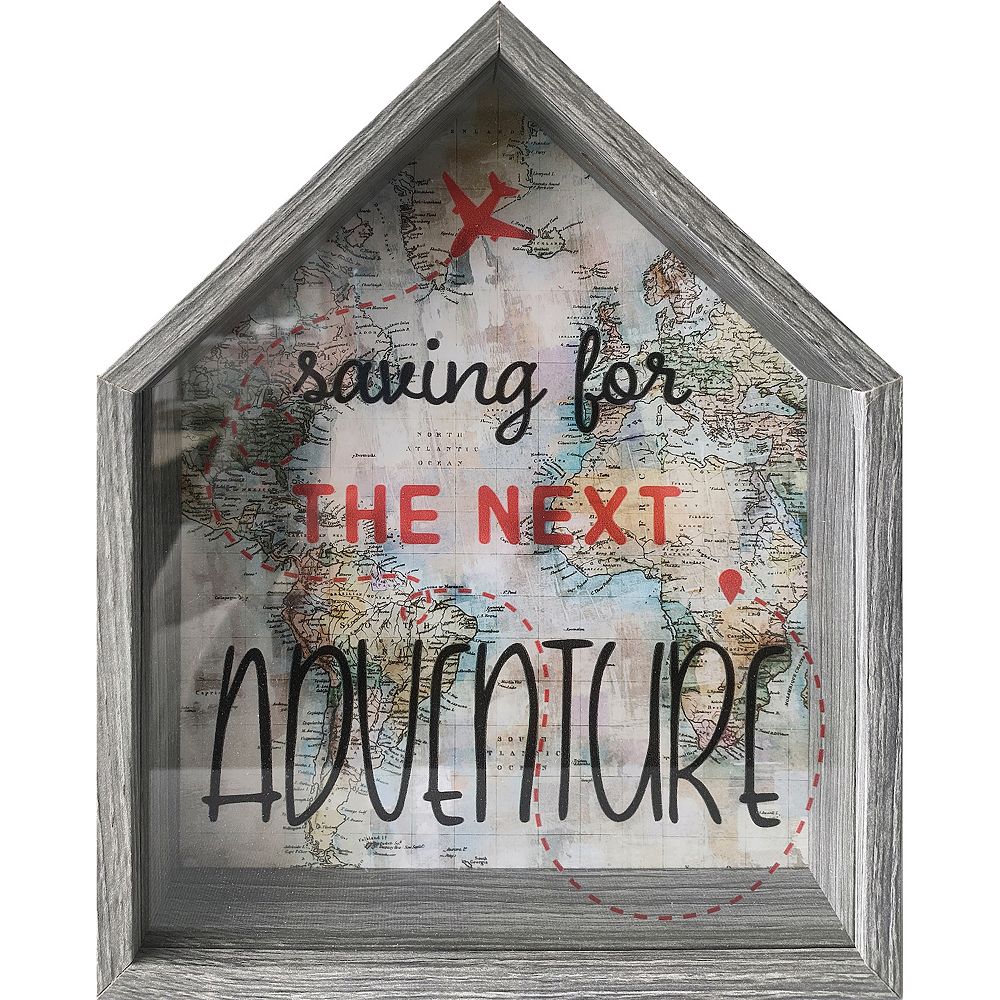 "The Next Adventure" Bank Tabletop Decor