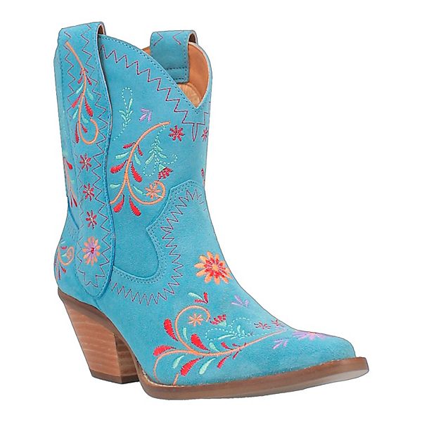 Women's Dingo Sugar Bug Leather Western Ankle Boots