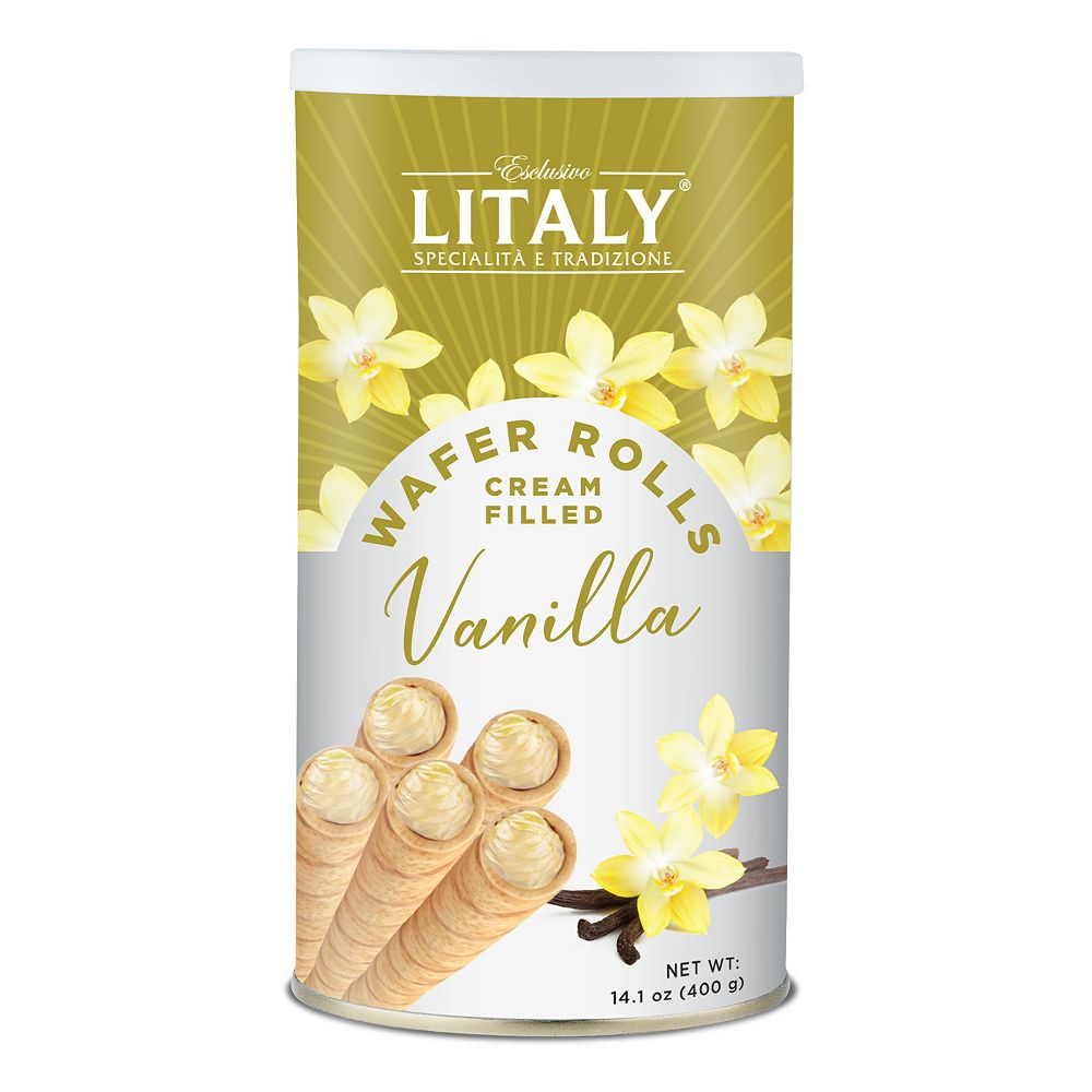 Litaly Vanilla Wafer Rolls